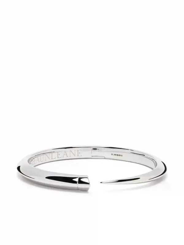 SHAUN LEANE Tusk Open Bangle - Silver