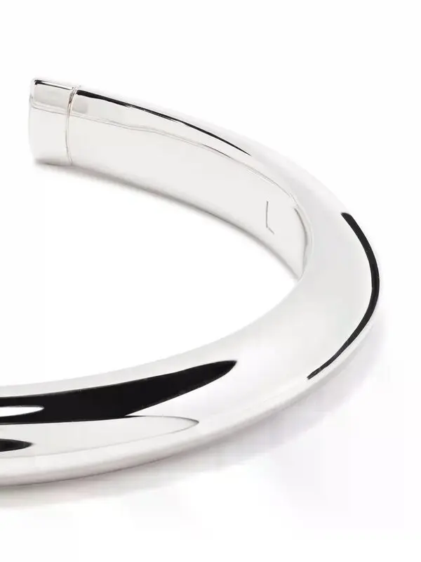 SHAUN LEANE Tusk Open Bangle - Silver