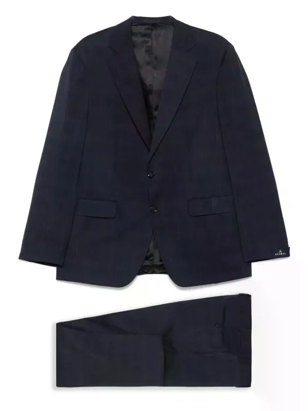 Scabal Checked Suit