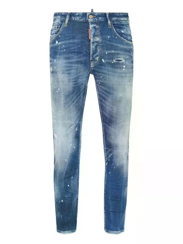 Dsquared2 Medium Spots Jeans - Blue