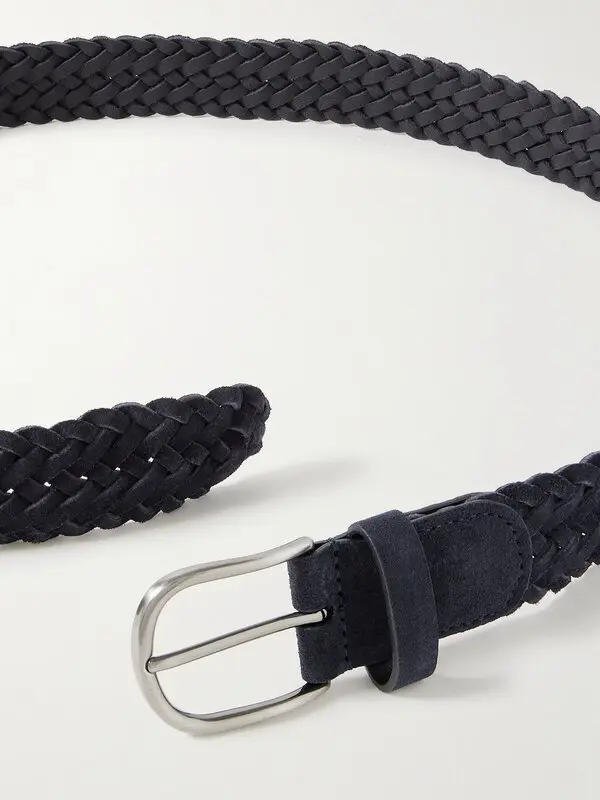 Anderson's Woven Suede Belt