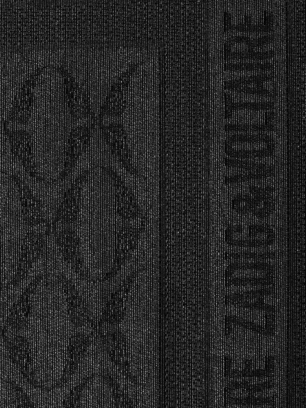 Zadig&Voltaire Glenn Monogram Scarf - Silver