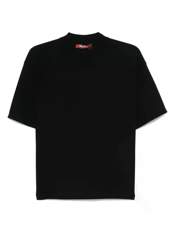 Max Mara Mock-neck T-shirt