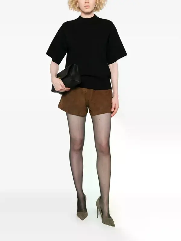 Max Mara Mock-neck T-shirt
