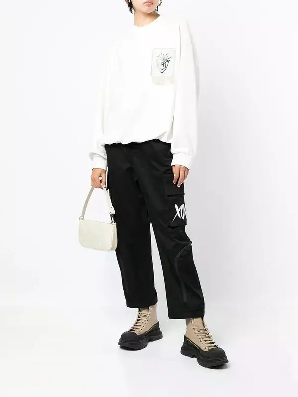 PORTS V Drawstring Cargo Trousers