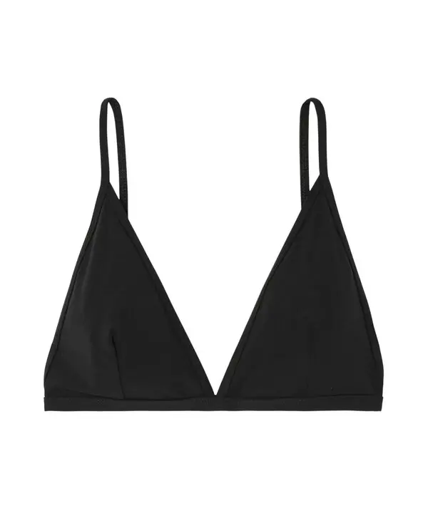 TOTEME Triangle Bikini Top - Black