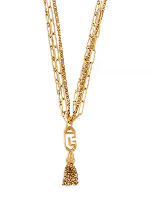 Balmain Sync Long Necklace