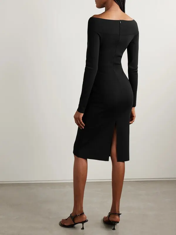 Stella McCartney - Off-The-Shoulder Knitted Dress
