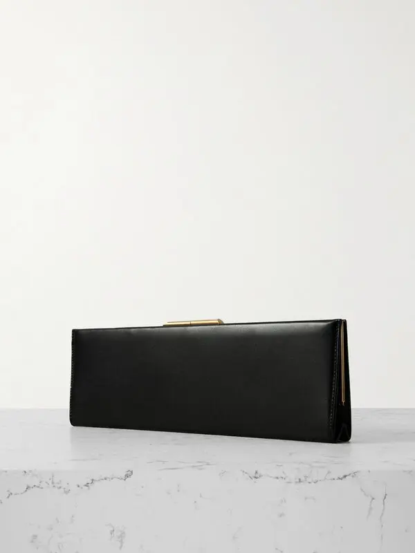 Saint Laurent Midnight Leather Clutch