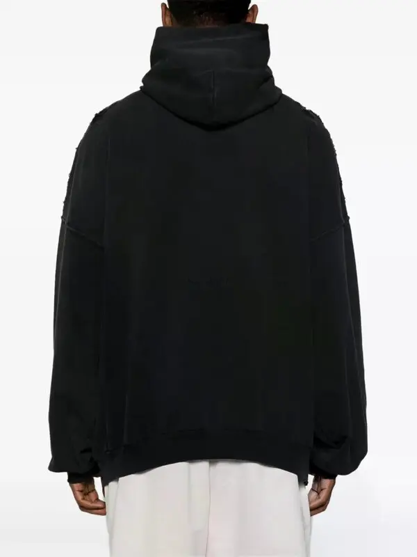 Balenciaga Paris Liberty Distressed Hoodie