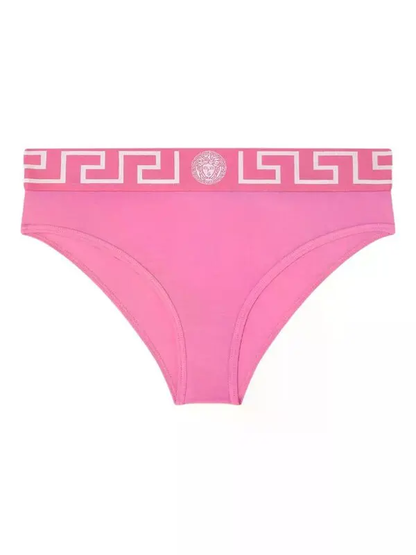 Versace Medusa-embellished Briefs - Pink