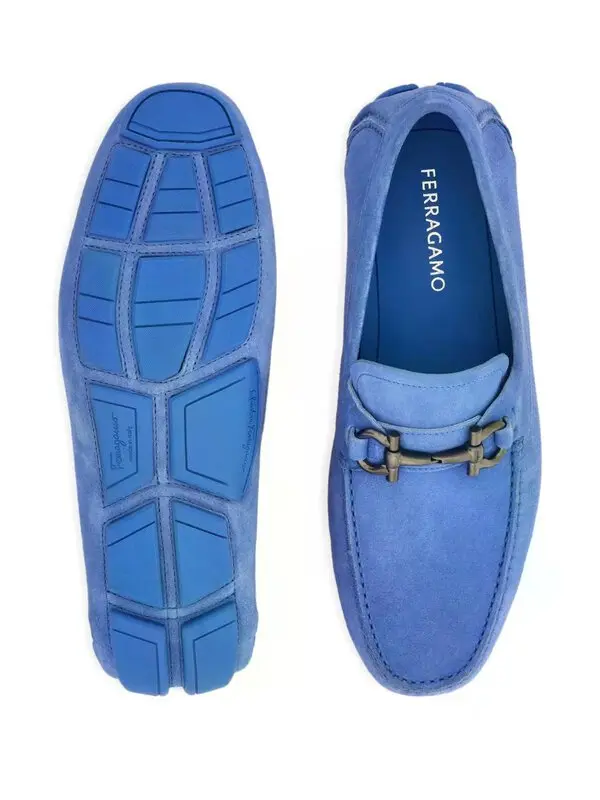 FERRAGAMO Gancini-buckle Loafers