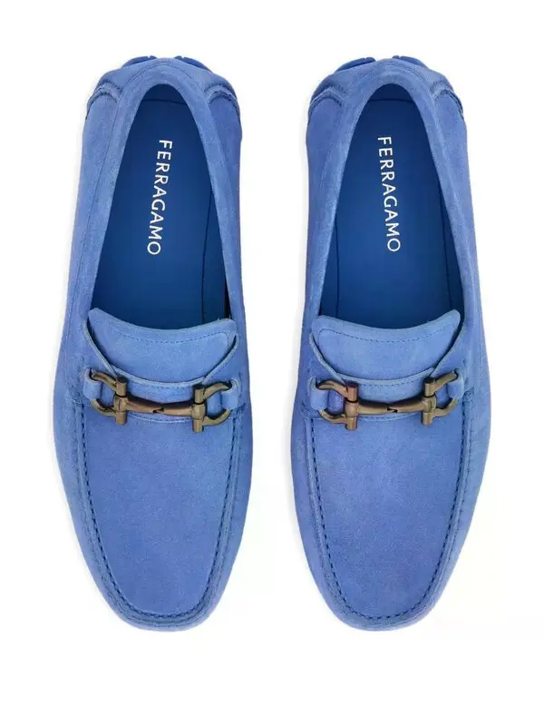 FERRAGAMO Gancini-buckle Loafers