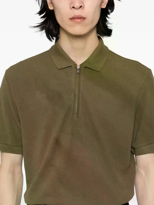 BOSS Zip-up Polo Shirt