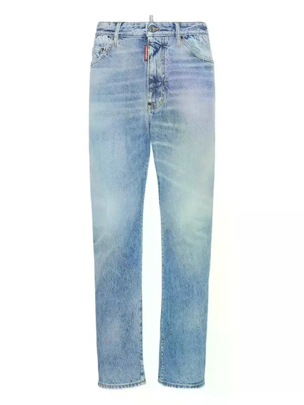 Dsquared2 Logo-patch Jeans - Blue