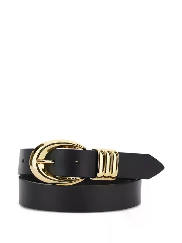 Federica Tosi Leather Belt - Black
