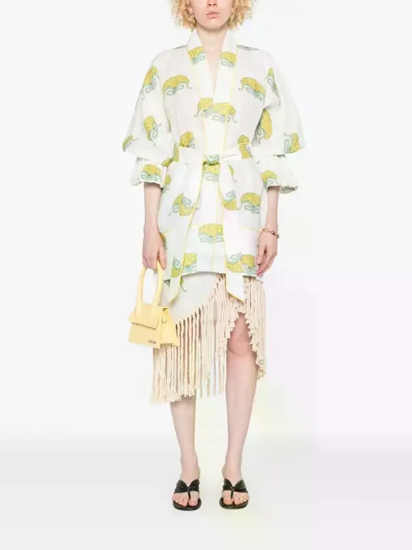 MAISON LA PLAGE Printed Maria Louis Jacket