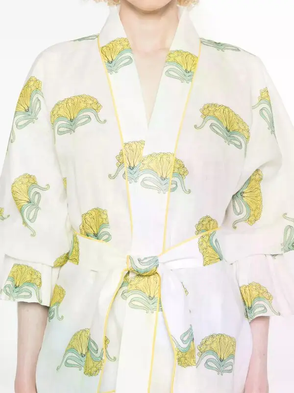 MAISON LA PLAGE Printed Maria Louis Jacket