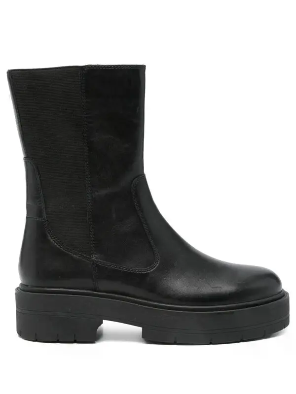 Geox 40mm Leather Chelsea Ankle Boots