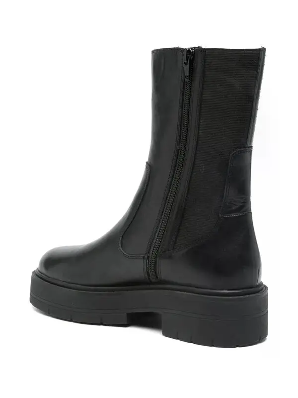 Geox 40mm Leather Chelsea Ankle Boots