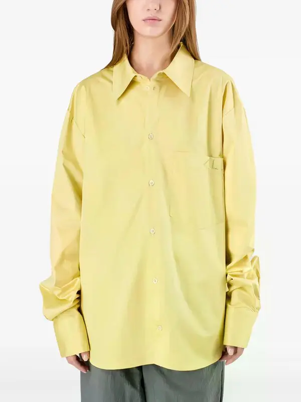 Camper Logo-print Shirt - Yellow