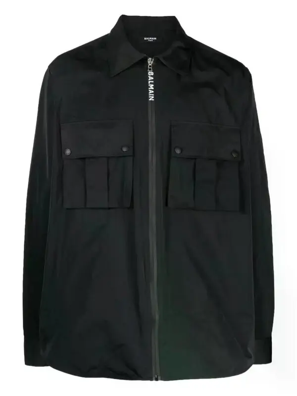Balmain Zip-fastening Utility Shirt