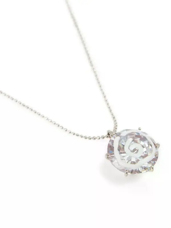 MAISON MARGIELA Swirl-pendant Necklace