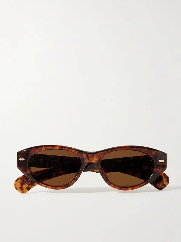 JACQUES MARIE MAGE Krasner Cat-eye Sunglasses - Tortoiseshell