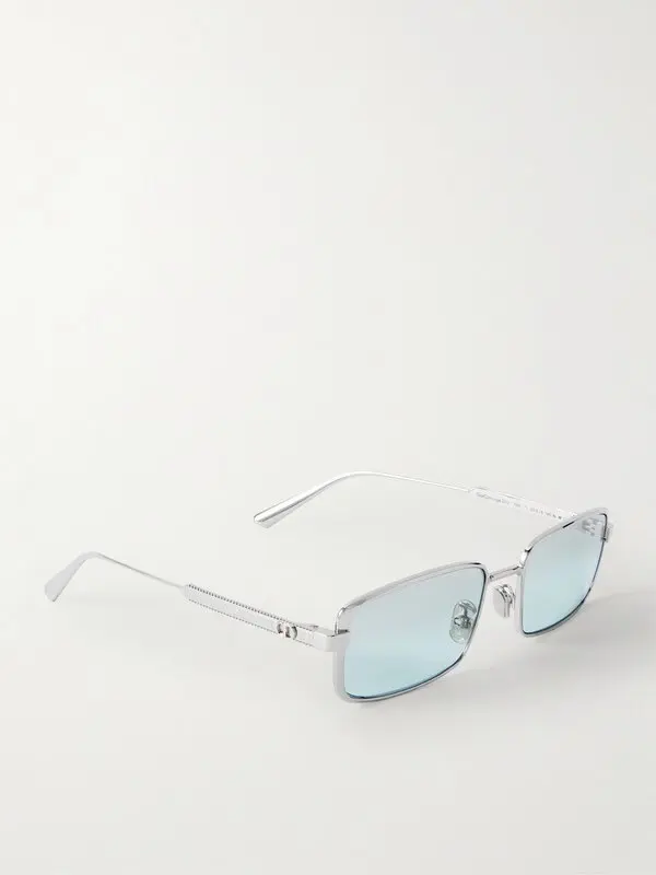 Dior Diorcannage S2u Rectangular Sunglasses - Silver