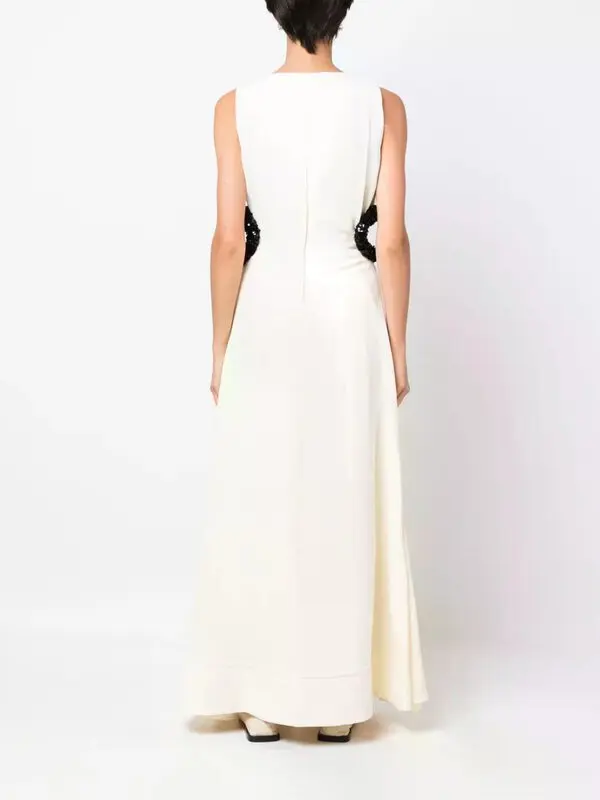 JIL SANDER Sequin-embellished A-line Gown