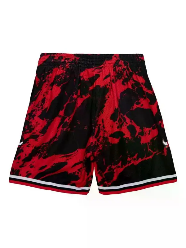 Mitchell & Ness X Nba Chicago Bulls 1997 Team Marble Swingman Shorts