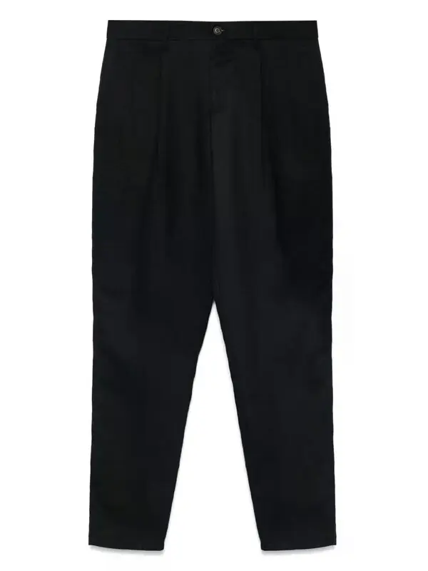 Canali Linen Trousers - Blue