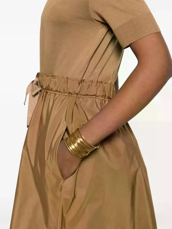 Herno Drawstring-waist Midi Dress