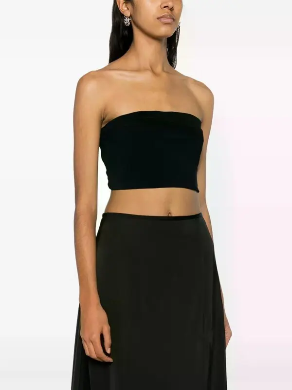 Norma Kamali Strapless Bandeau Top