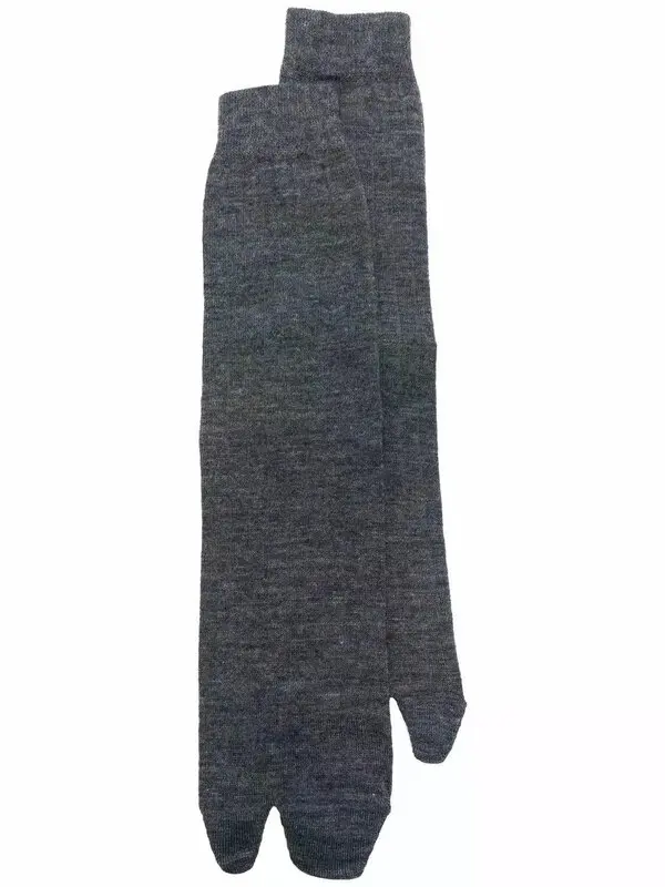 MAISON MARGIELA Tabi Knee-high Socks - Grey