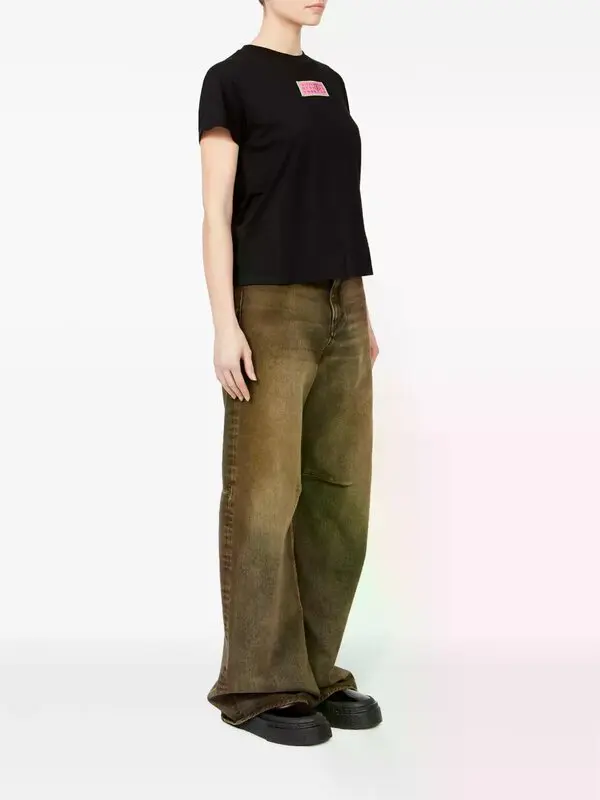 MAISON MARGIELA Logo-patch Cotton T-shirt
