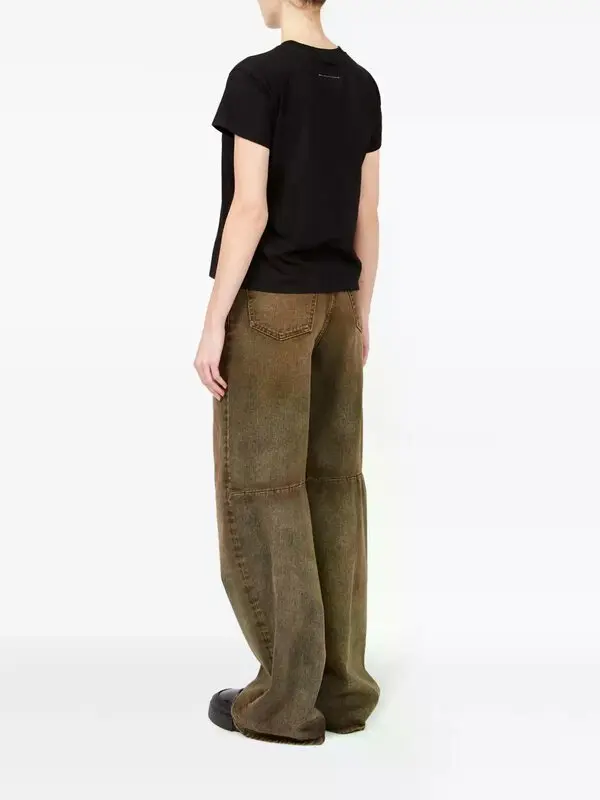 MAISON MARGIELA Logo-patch Cotton T-shirt