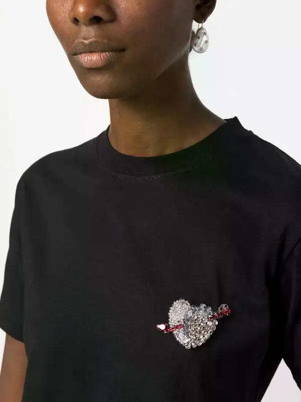 MSGM Logo-print Cotton T-shirt