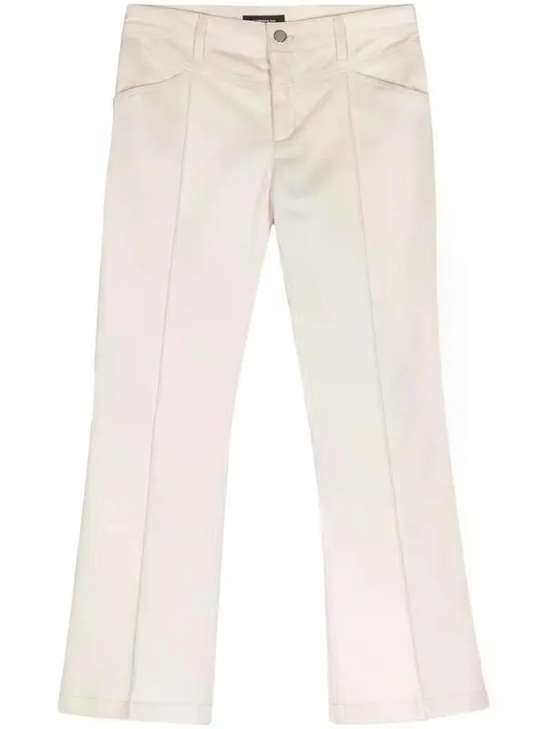 Barbara Bui Cropped Flared Trousers