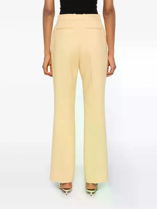 Gucci Crepe Wool Trousers