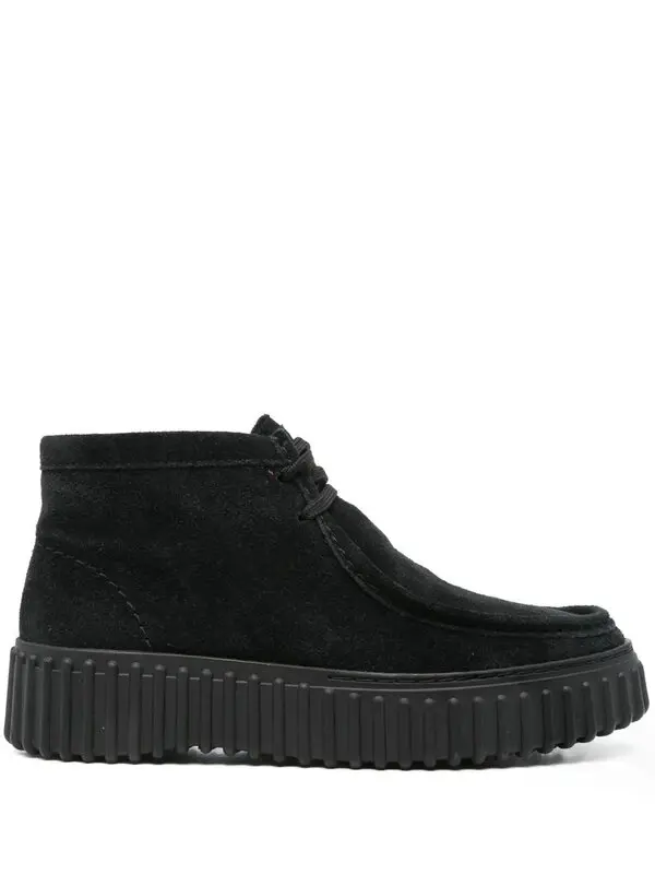 Clarks Torhill Desert Ankle Boots - Black