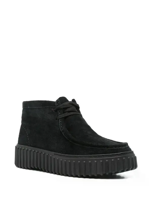Clarks Torhill Desert Ankle Boots - Black