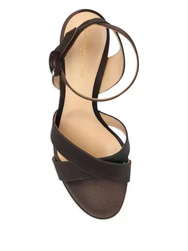 GIANVITO ROSSI 105mm Sabrina Sandals - Brown