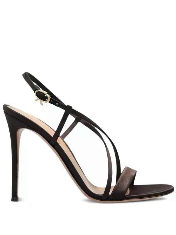 GIANVITO ROSSI 115mm Larisse Sandals - Brown