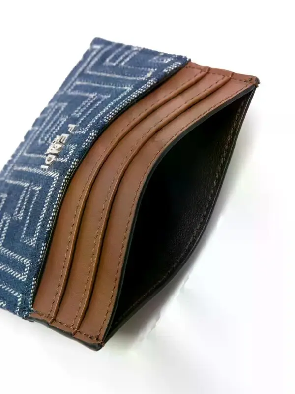 Fendi Ff-motif Wallet - Blue