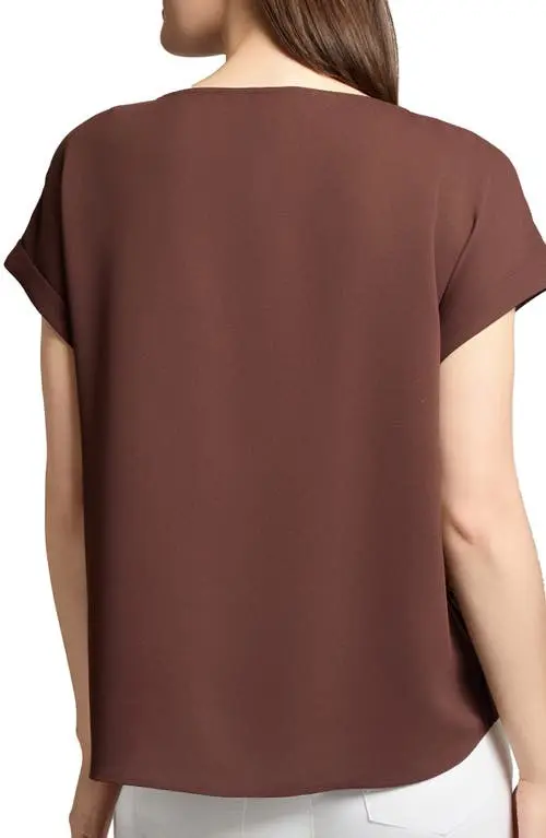Jones New York Button Detail Top