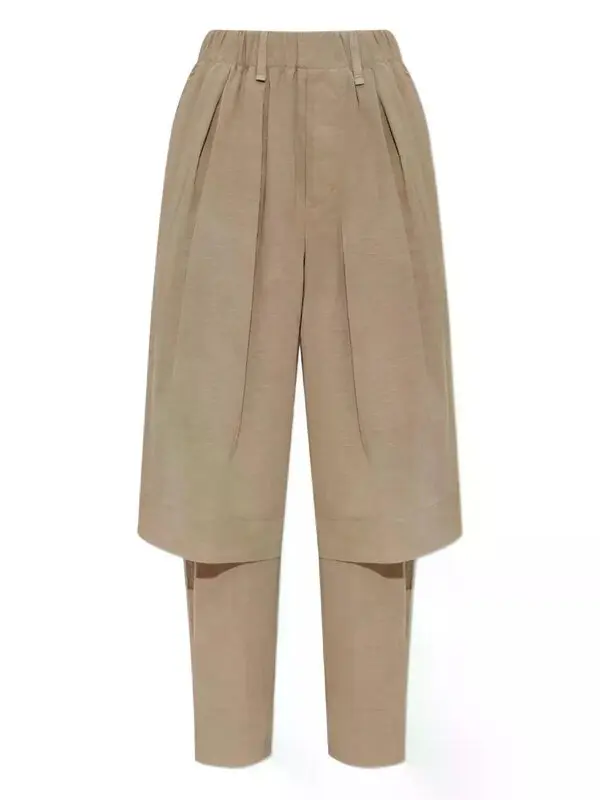 Issey Miyake Tailored Pleated Trousers