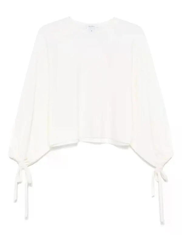 Max Mara Wool Blouse - Neutrals