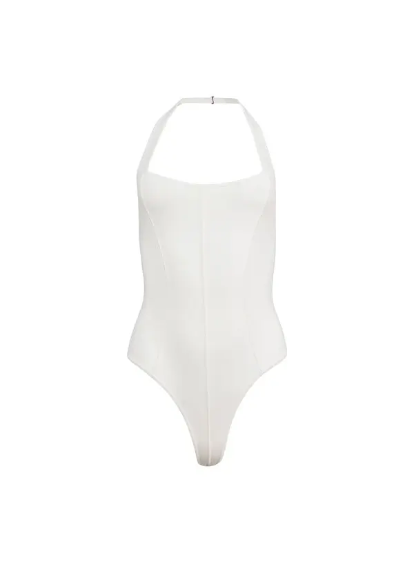 FLEUR DU MAL Sofia Bodysuit - Ivory