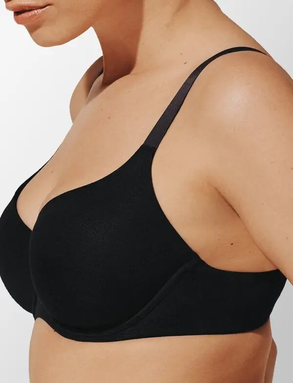 THIRDLOVE Thermoregulating Tempsync™ T-shirt Bra - Black